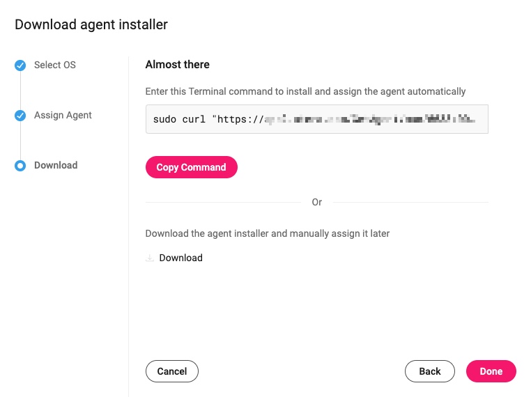 Install an agent – Atera Support