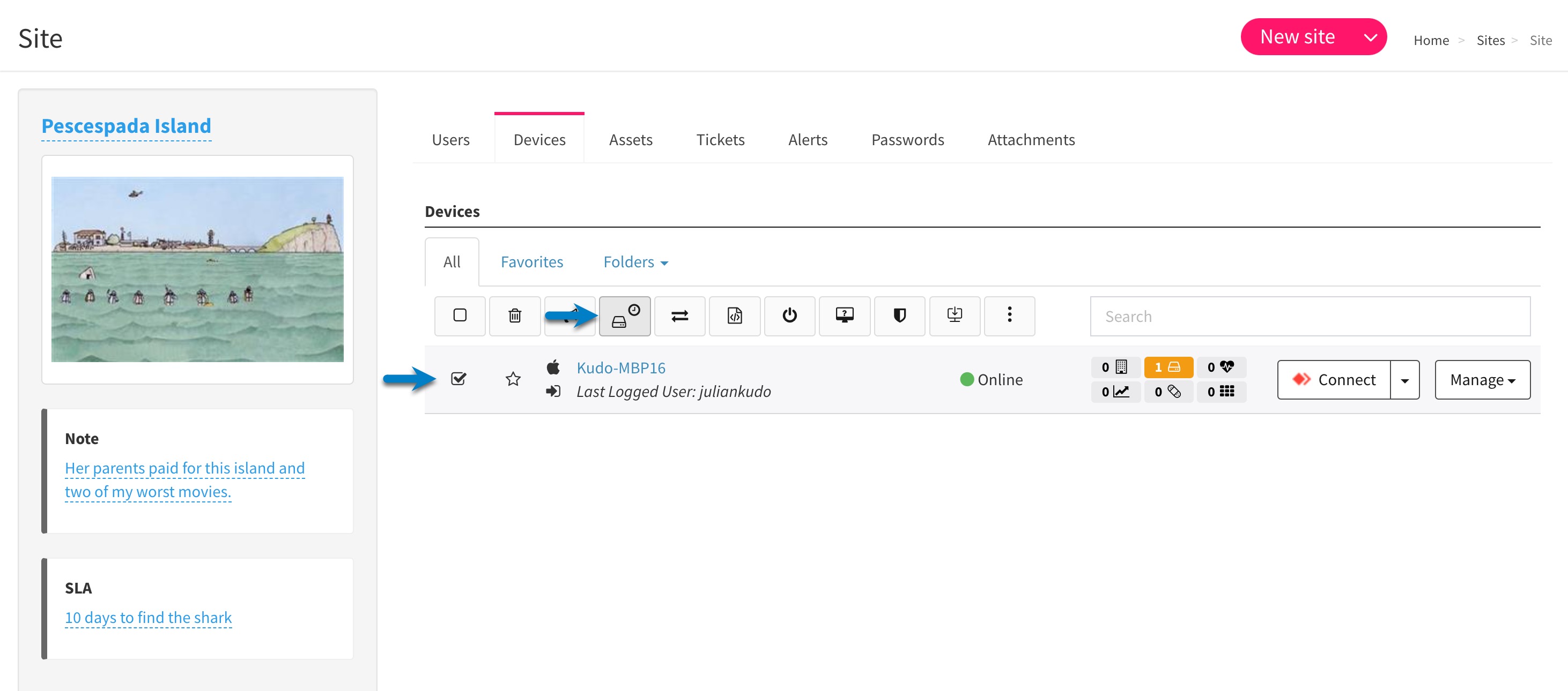 Assign automation profiles to sites, folders, or agents – Atera Support
