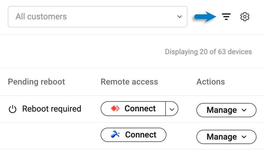The Devices page – Atera Support