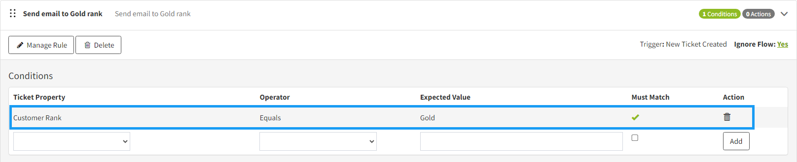 Ticket automation rules – Atera Support