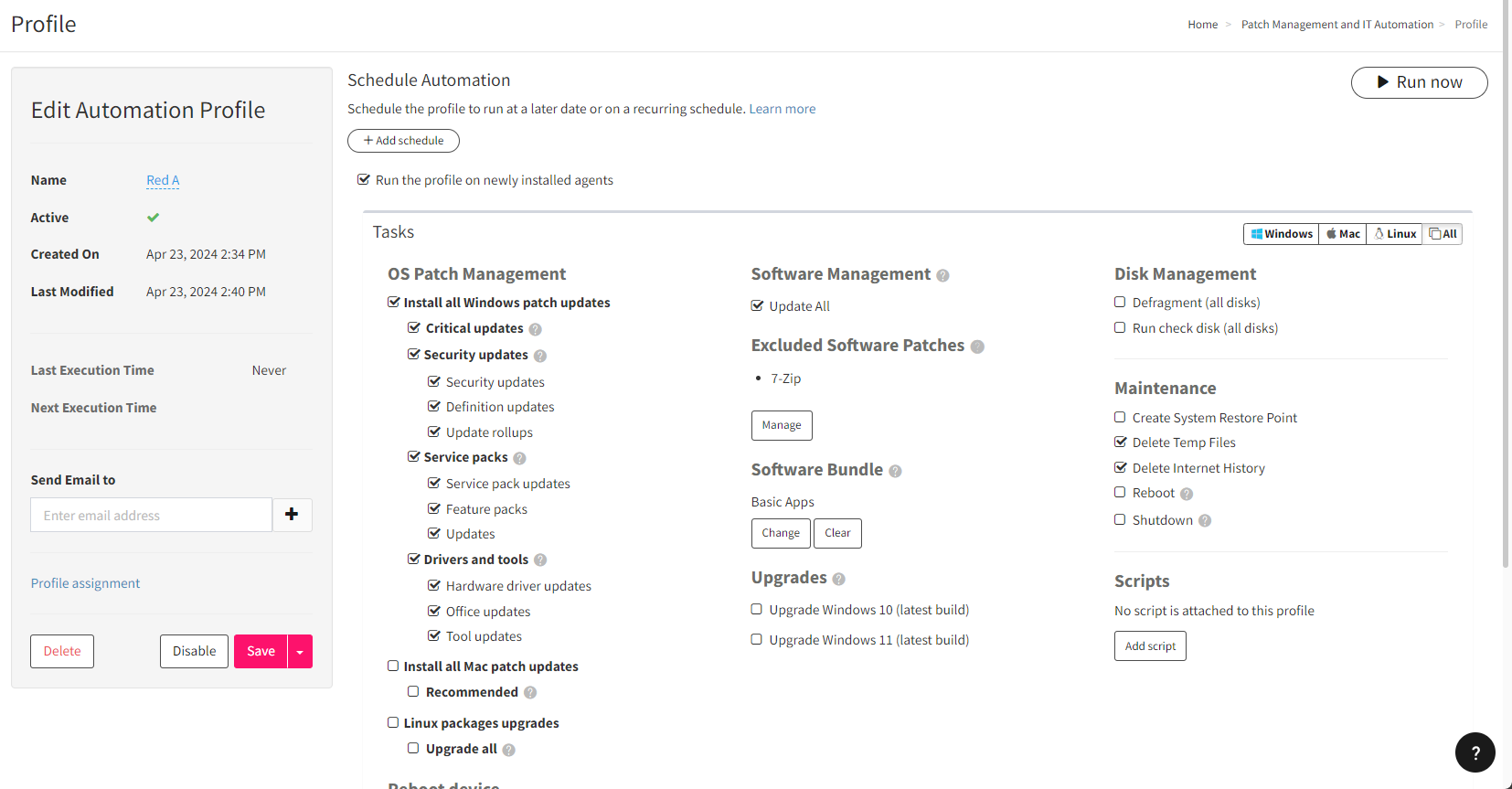 It Automation Feedback Summary Email Atera Support