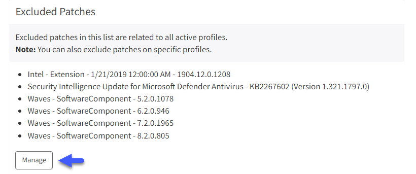 Patch and automations settings for all profiles – Atera Support