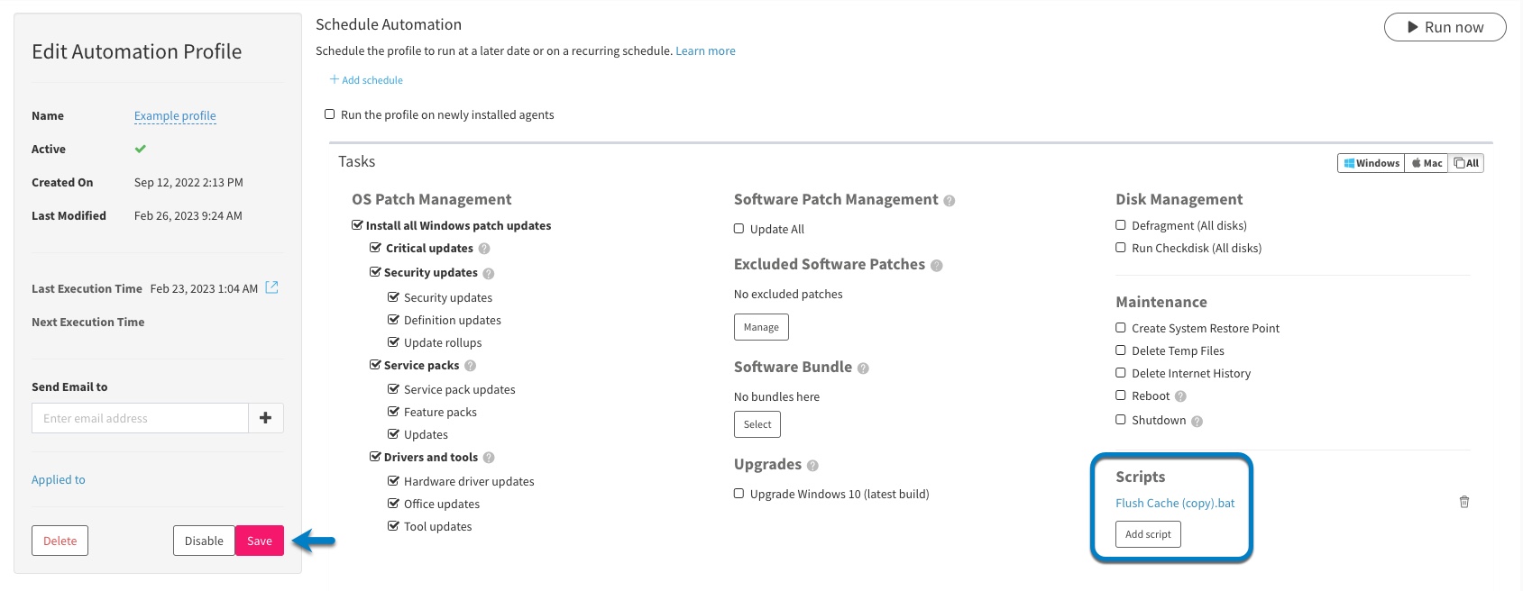 Support for Bash script files (Mac & Linux) – Atera Support