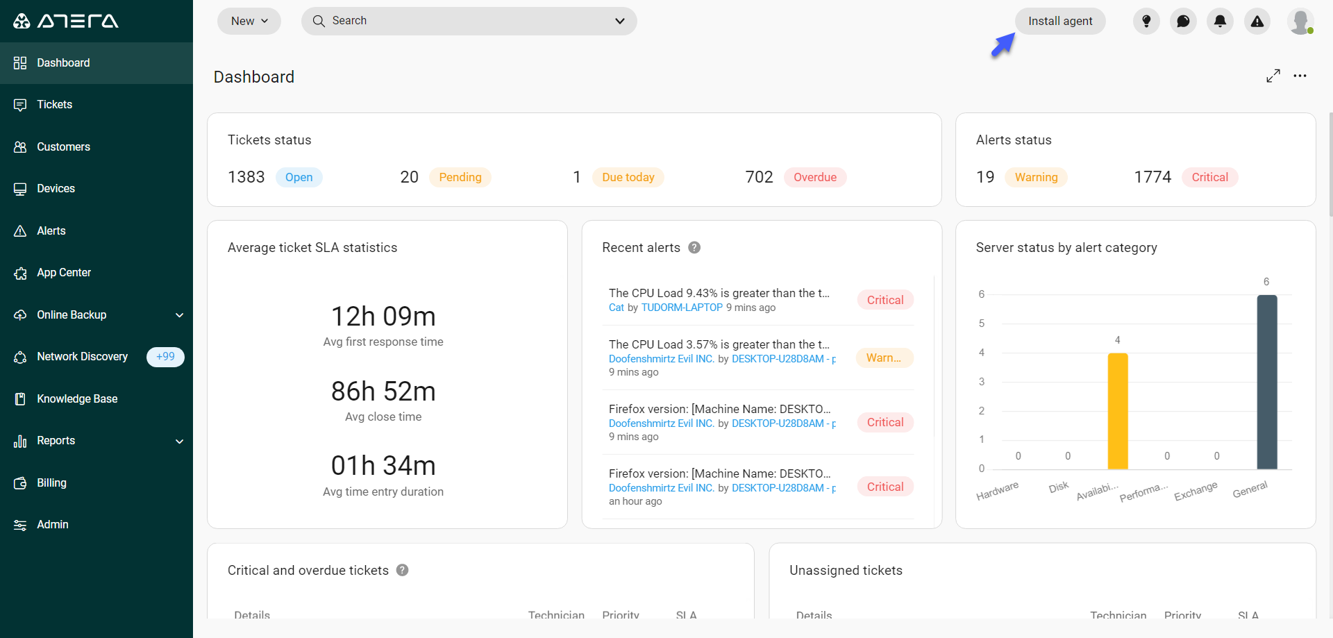 Instalar el agente de Atera mediante Intune – Atera Support