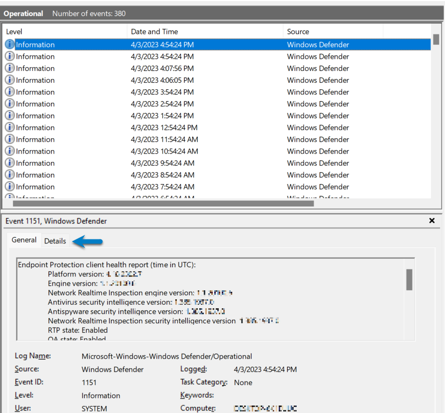 Supervisar los eventos de Windows – Atera Support