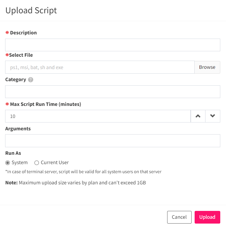 Support For Bash Script Files Mac And Linux Atera Support 7882