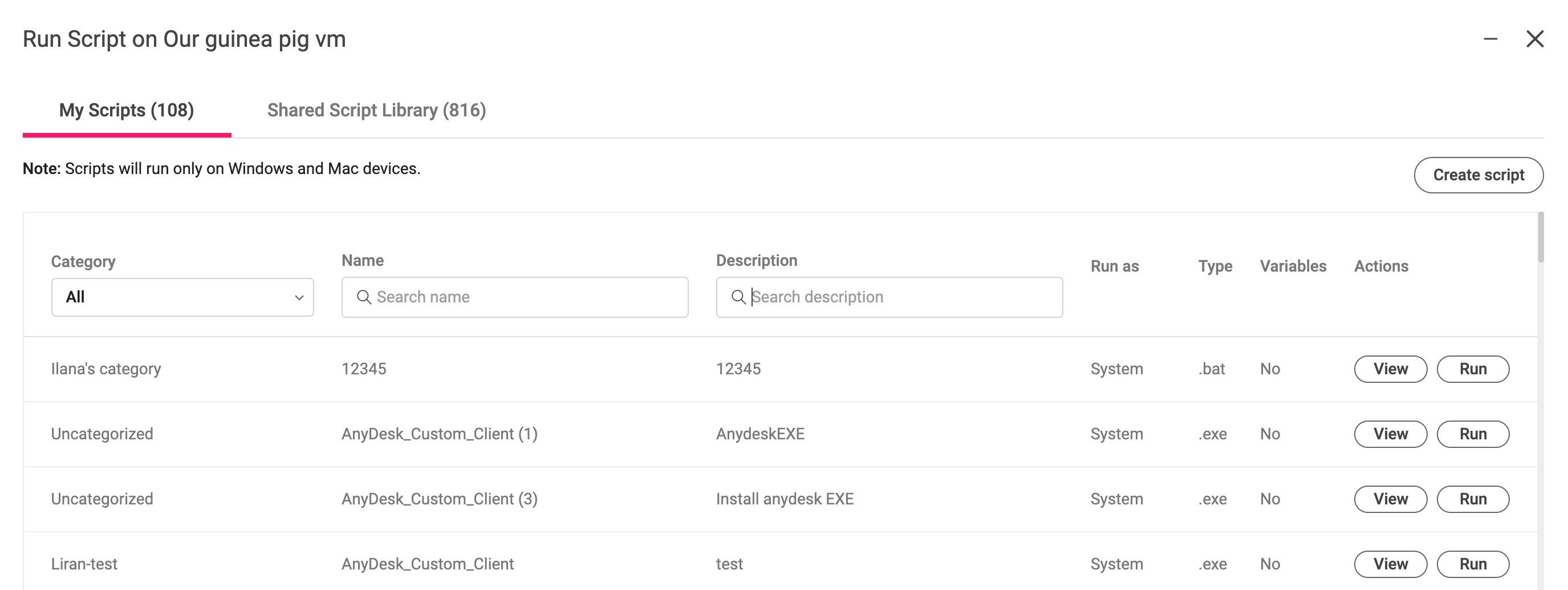 Ejecutar Script Powershell Atera Support 