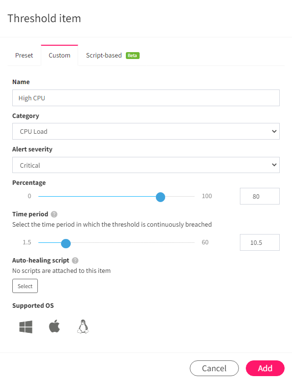 Auto-healing scripts – Atera Support