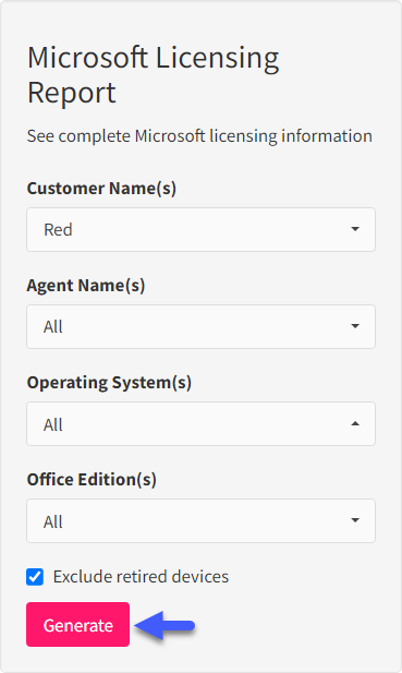 Operational report: Microsoft Licensing – Atera Support