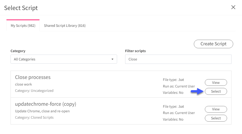 Auto-healing scripts – Atera Support