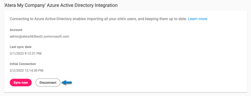 Azure AD Integration – Atera Support
