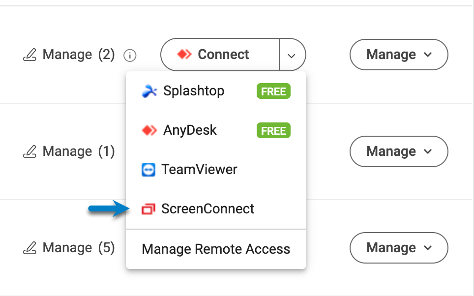 Conéctate a distancia con ScreenConnect – Atera Support