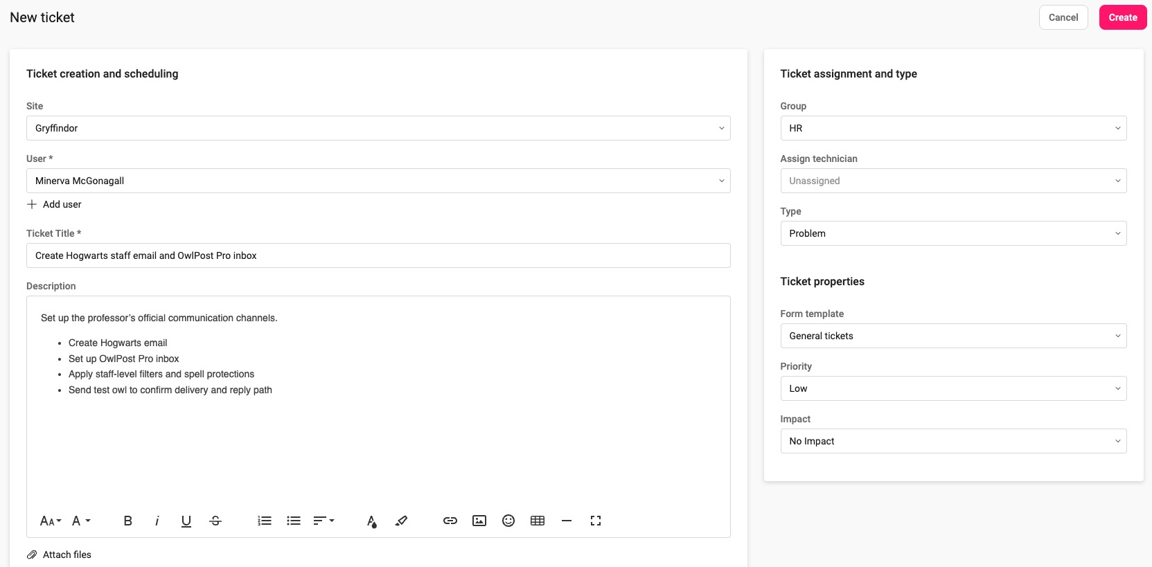 Add parent or child tickets – Atera Support