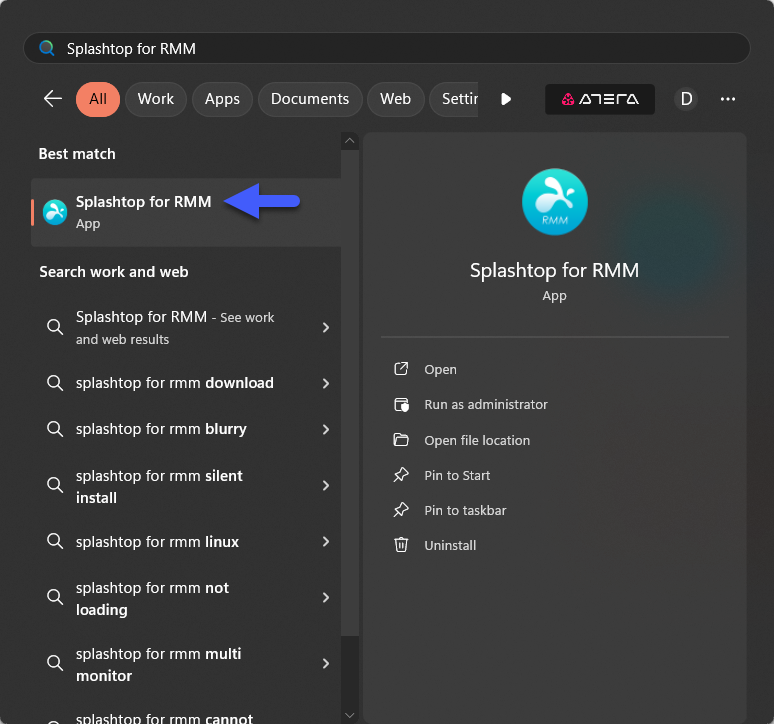 Splashtop resolution issues – Atera Support