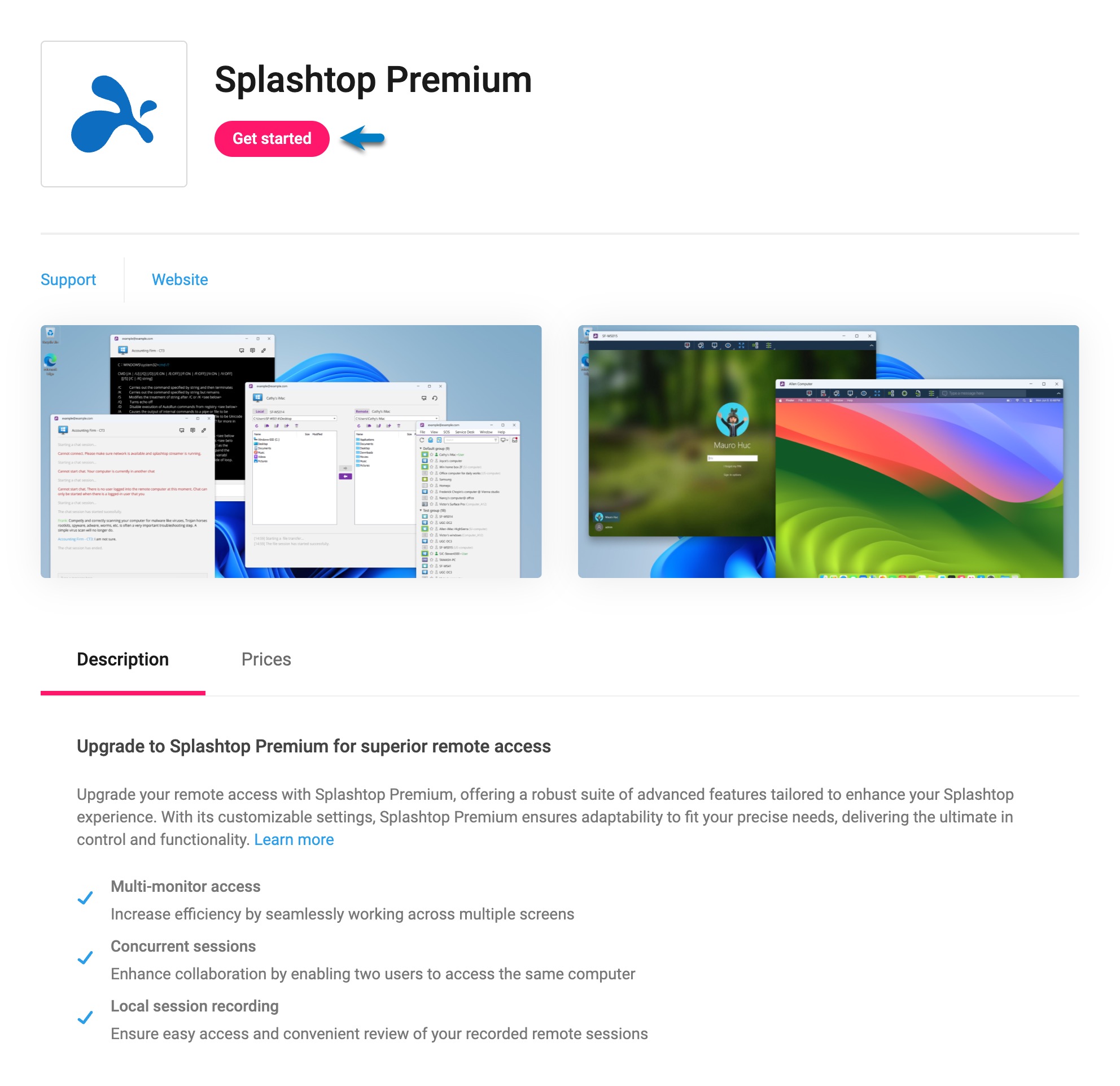 Accesso remoto Splashtop – Atera Support