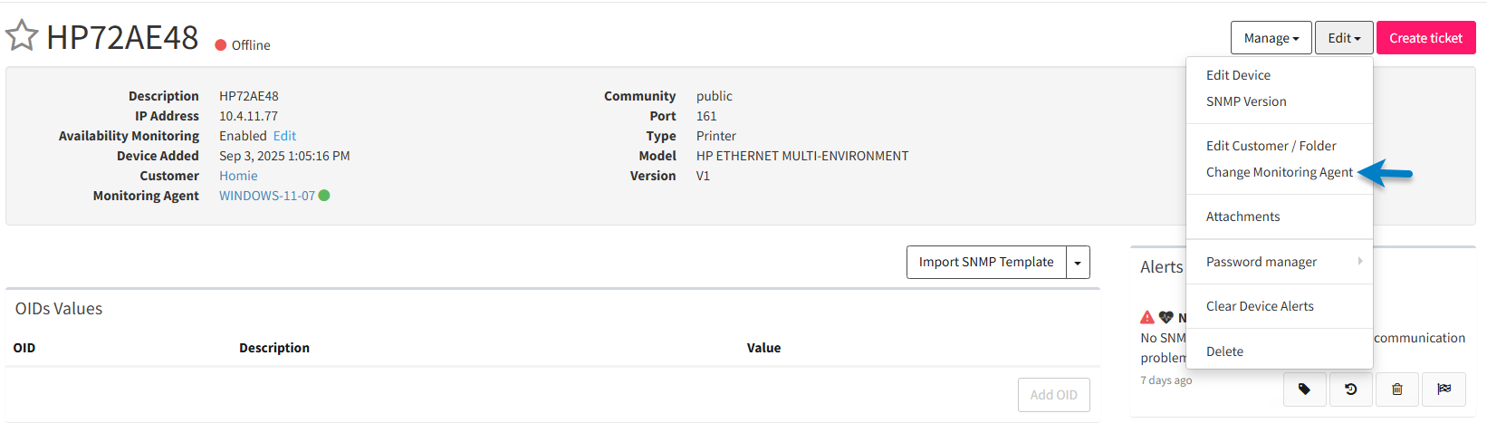 Delete an Atera agent – Atera Support