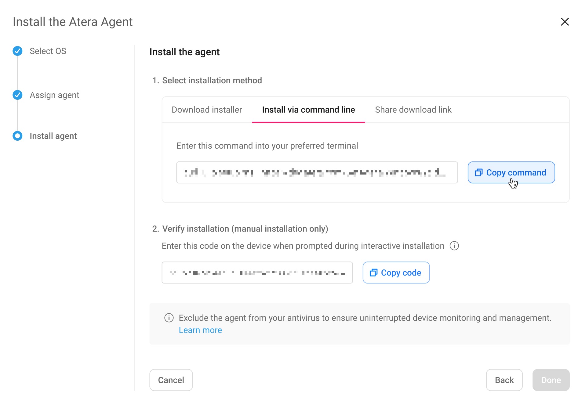Install Atera's Windows Agent – Atera Support