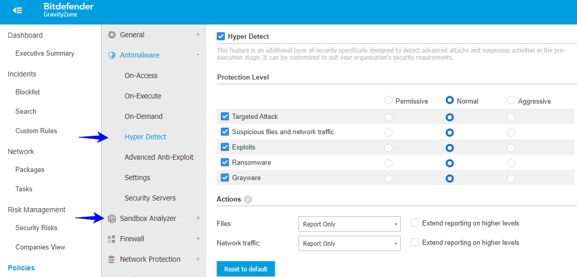Enable or Disable Bitdefender Add-Ons – Atera Support