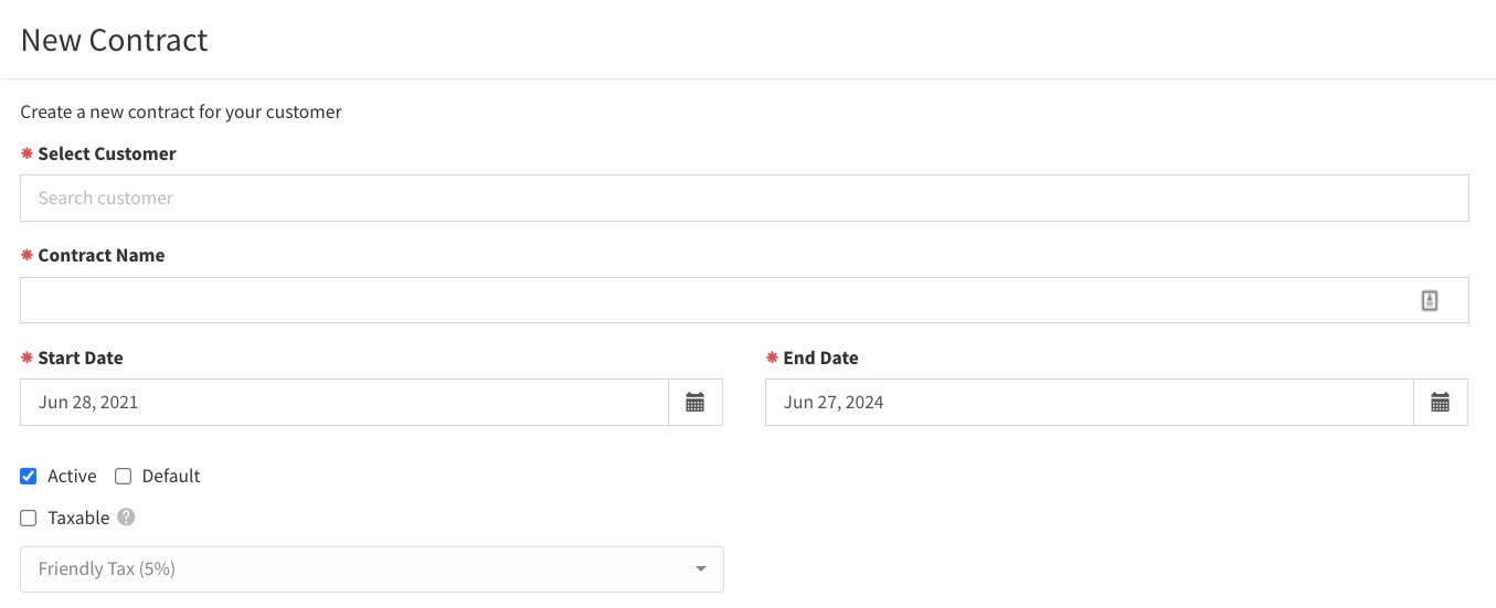 Create New Contract: Block Hours – Atera Support