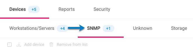 Network Discovery: Scan results and actions – Atera Support