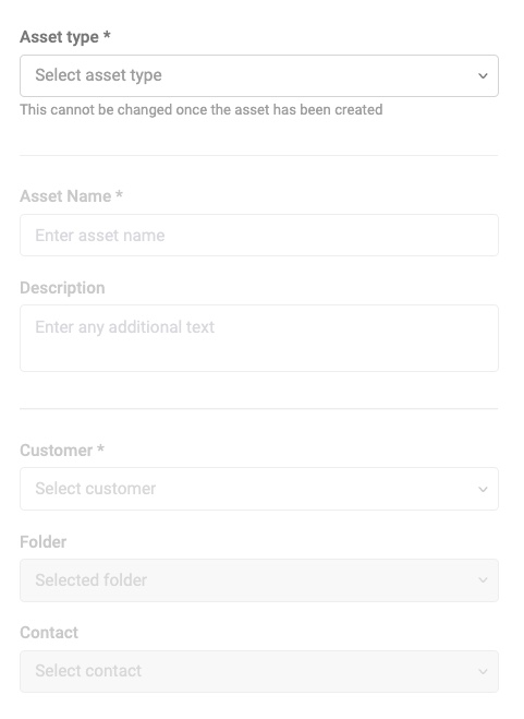 Custom Assets – Atera Support