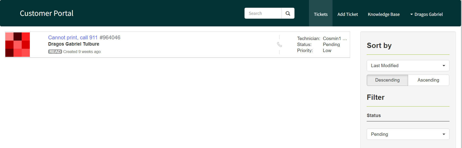 Customer portal overview – Atera Support