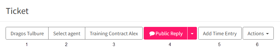 Handle a ticket – Atera Support