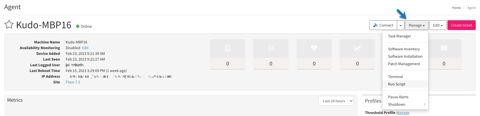 Support for Bash script files (Mac & Linux) – Atera Support