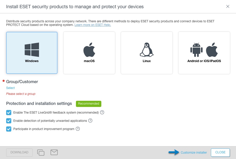 Atera and ESET – Atera Support