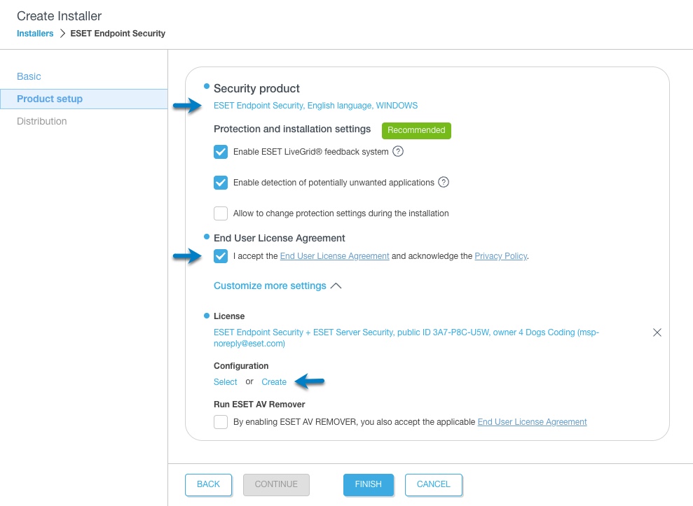 Atera and ESET – Atera Support