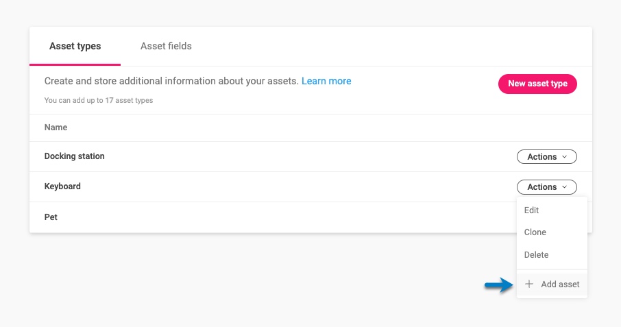 Custom Assets – Atera Support