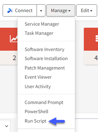 Shared Script Library – Atera Support