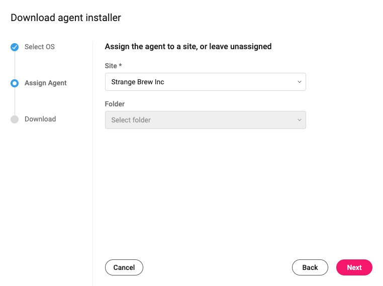 Install an agent – Atera Support